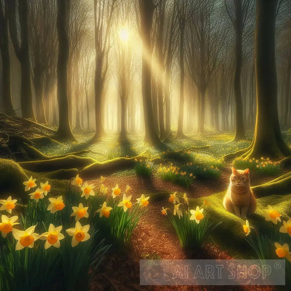 Whispers of Spring: A Woodland Reverie