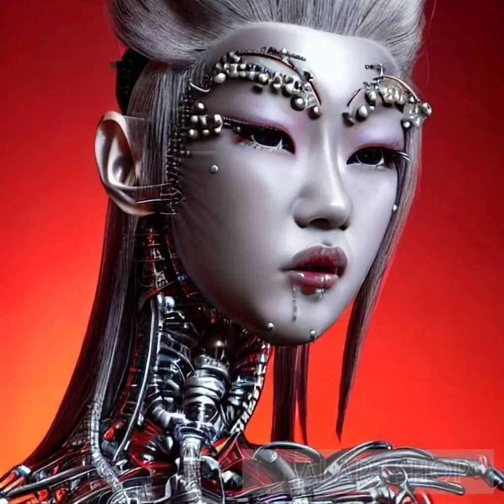 White Clan Geisha Pearl Droid