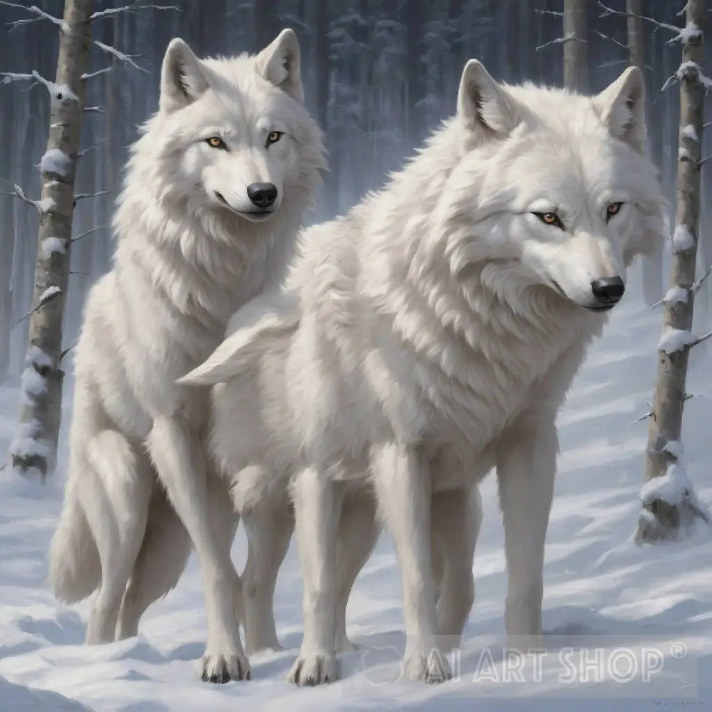 white wolf