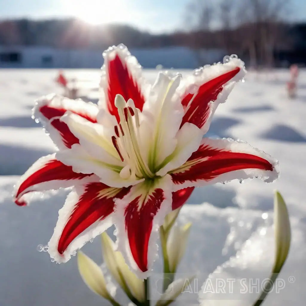 Winter ,Lilly, flowers, nature