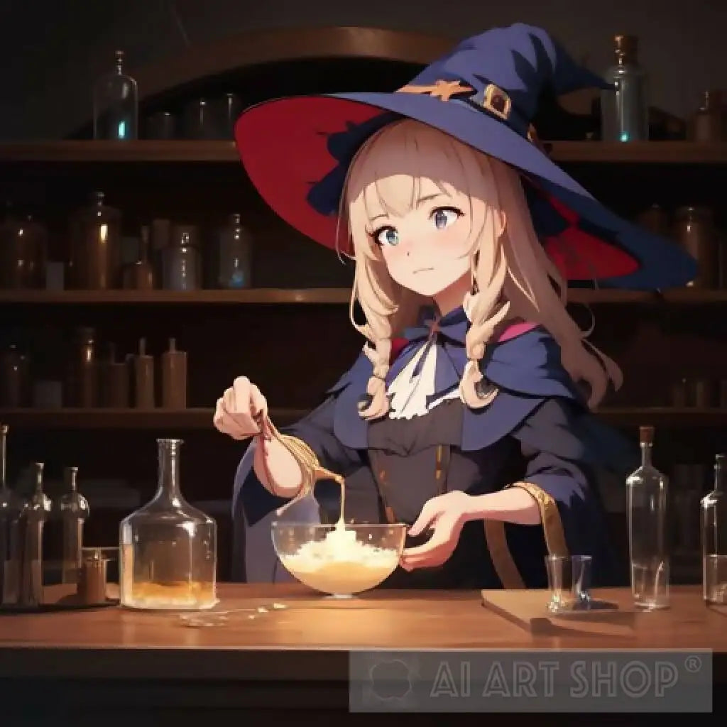 "Enchanted Witch's Brew" "Mystical Concoction Cr...