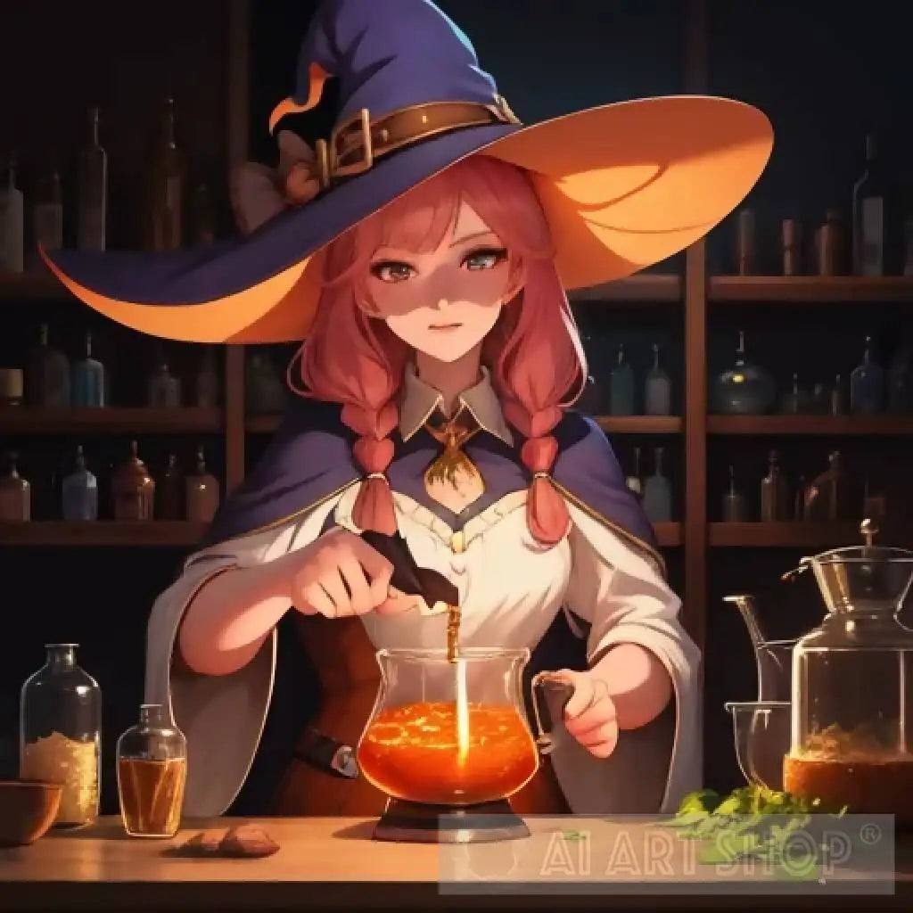 "Enchanted Witch's Brew" "Mystical Concoction Cr...