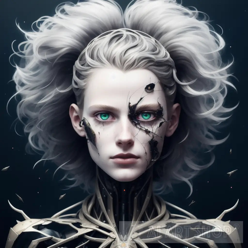 AI portrait of a woman