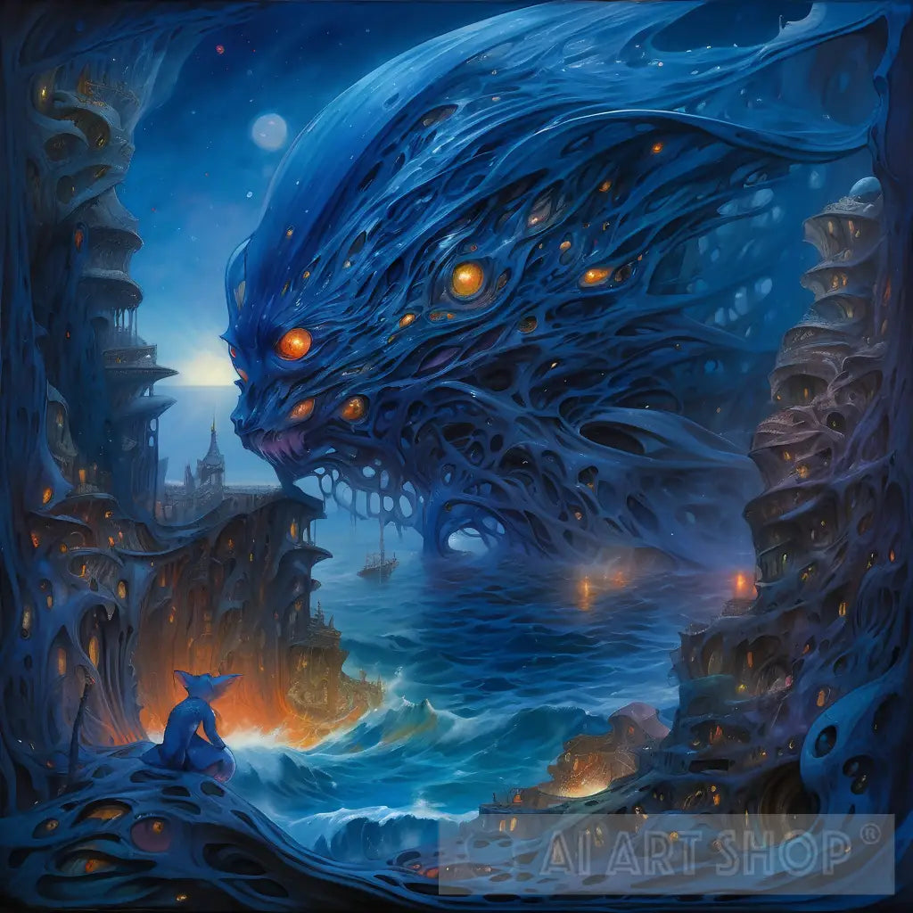 Painting of the abyss