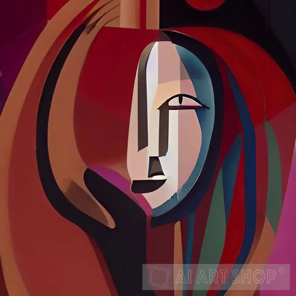 witness abstract art layered