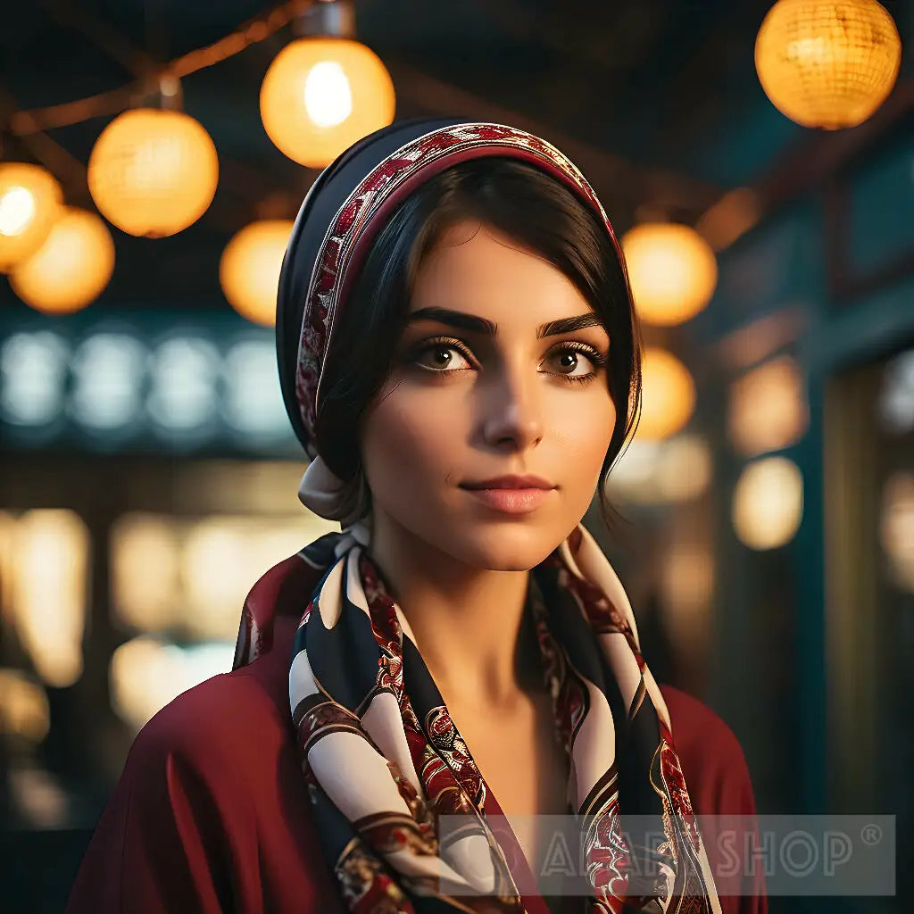 Women with head cover