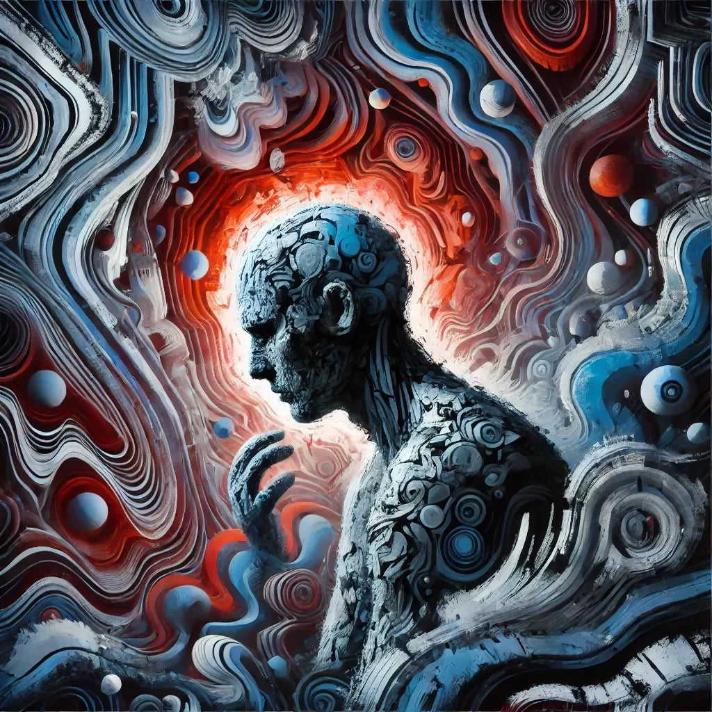 Anguish and Disorientation in Abstract Art: Depiction of Anxiety