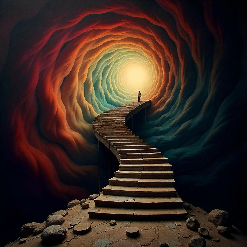 Ascent: Stairway to Light and Inspiration