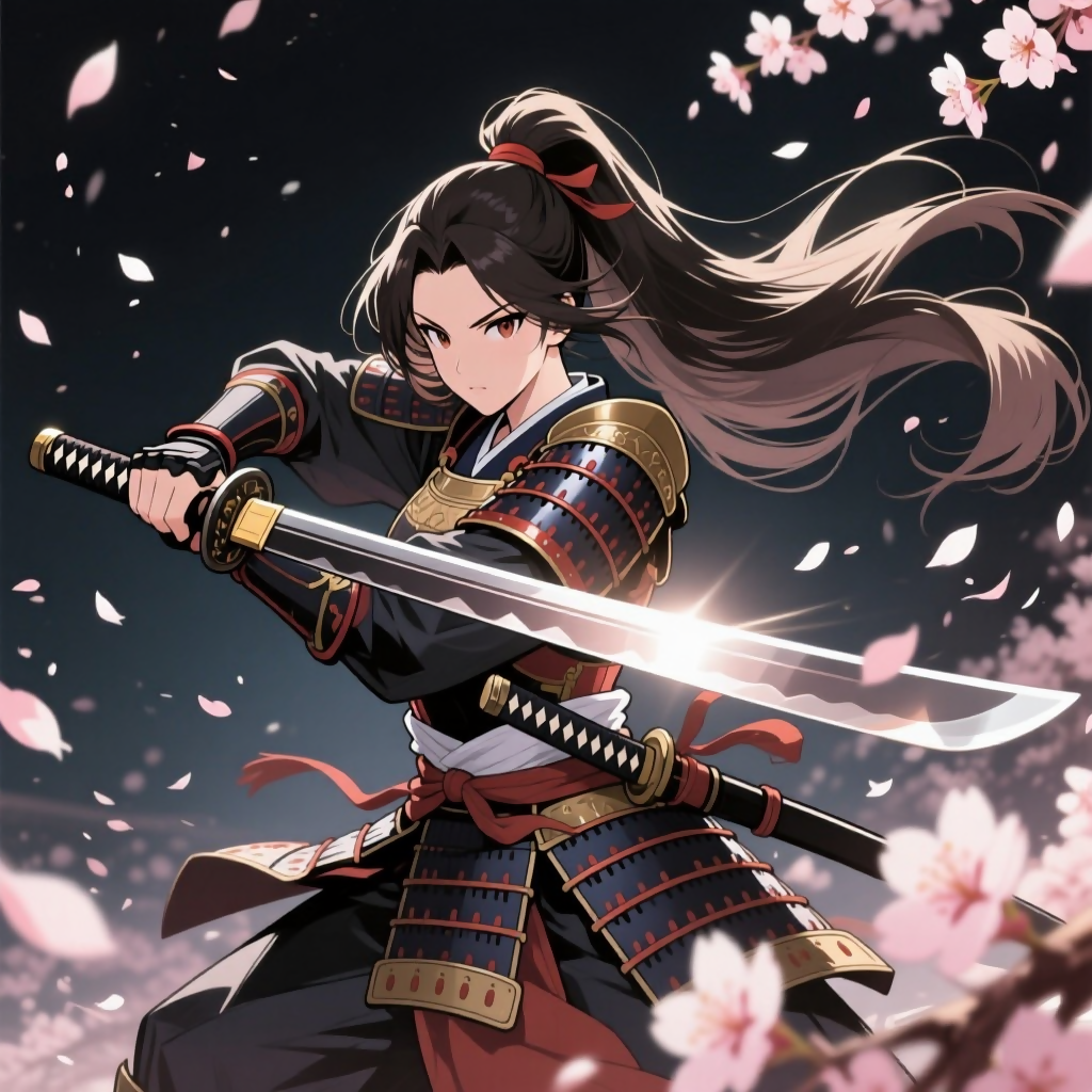 Samurai’s Awakening Animated Digital Art | The Future of Art