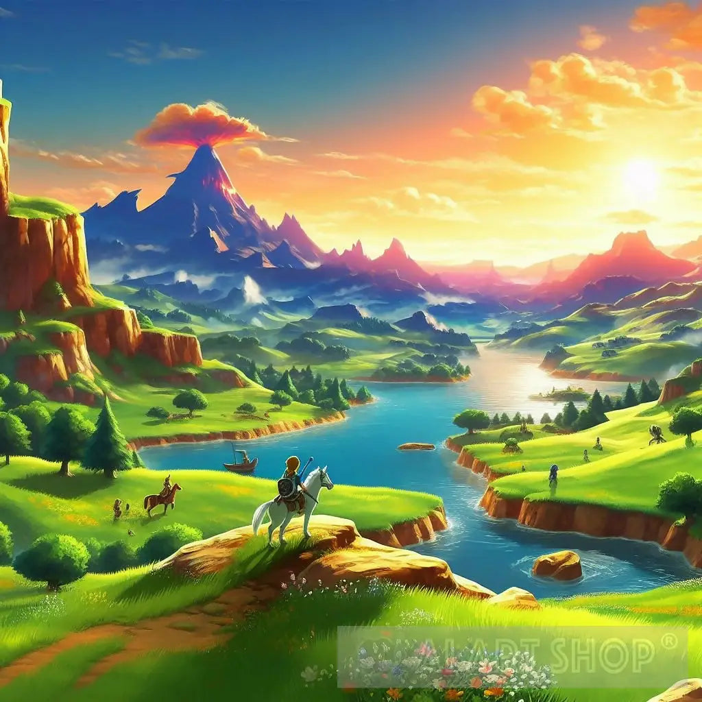 Zelda Inspired Landscape 3