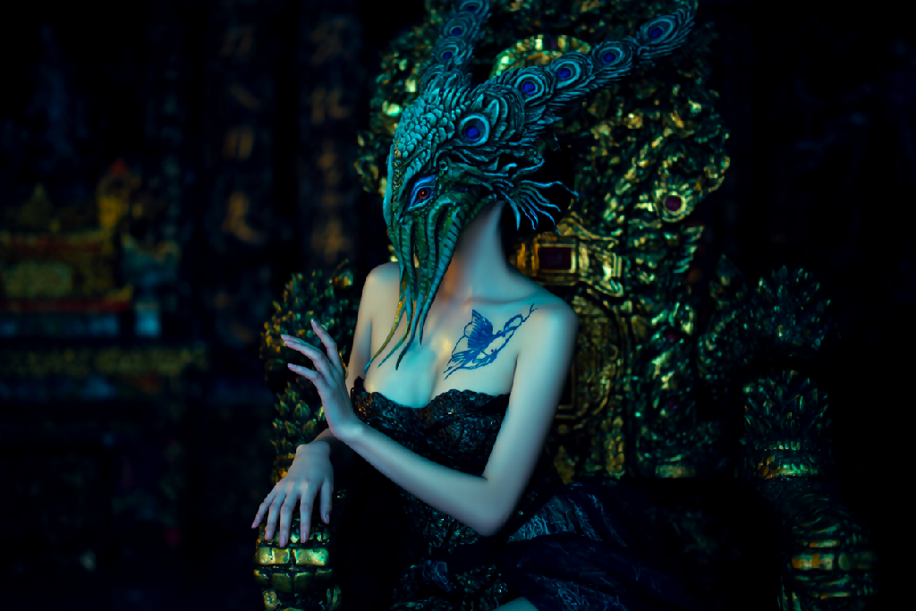 dark art. macabre art. fine art. horror. sci-fi. science fiction. m...