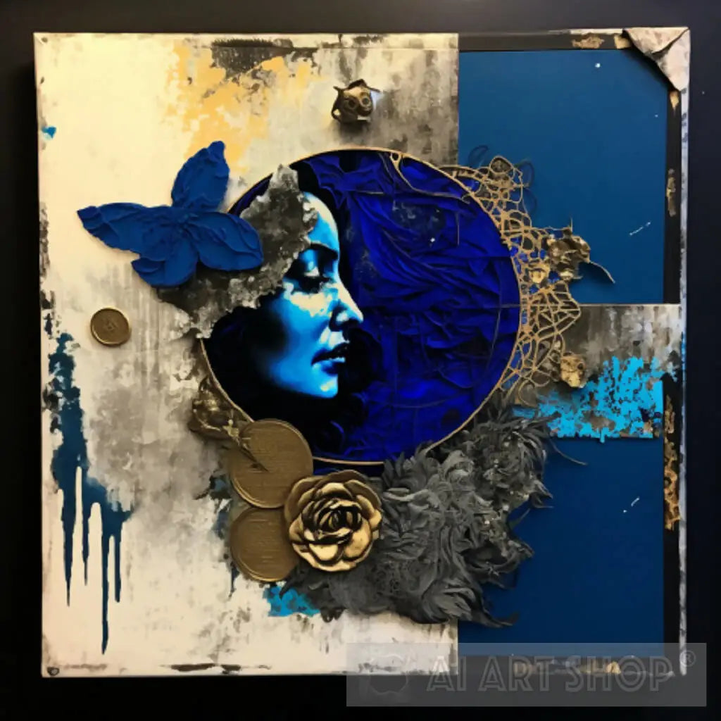 Collage Dreamscape - A Mixed Media Artwork