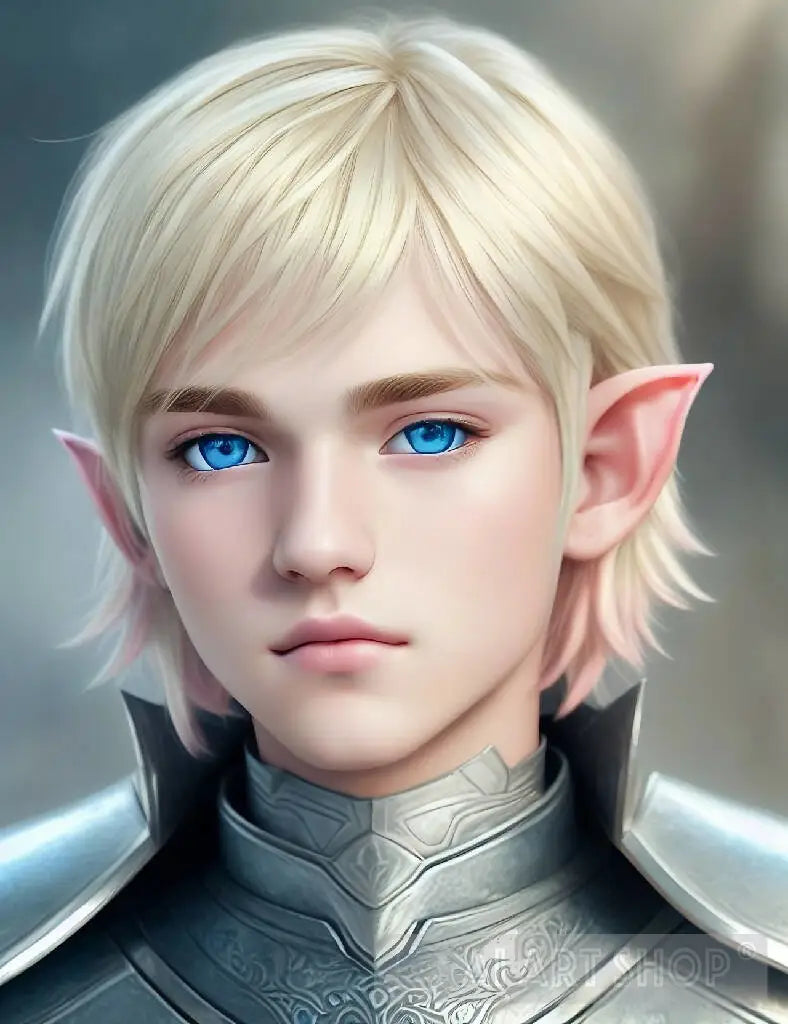 Handsome elf knight