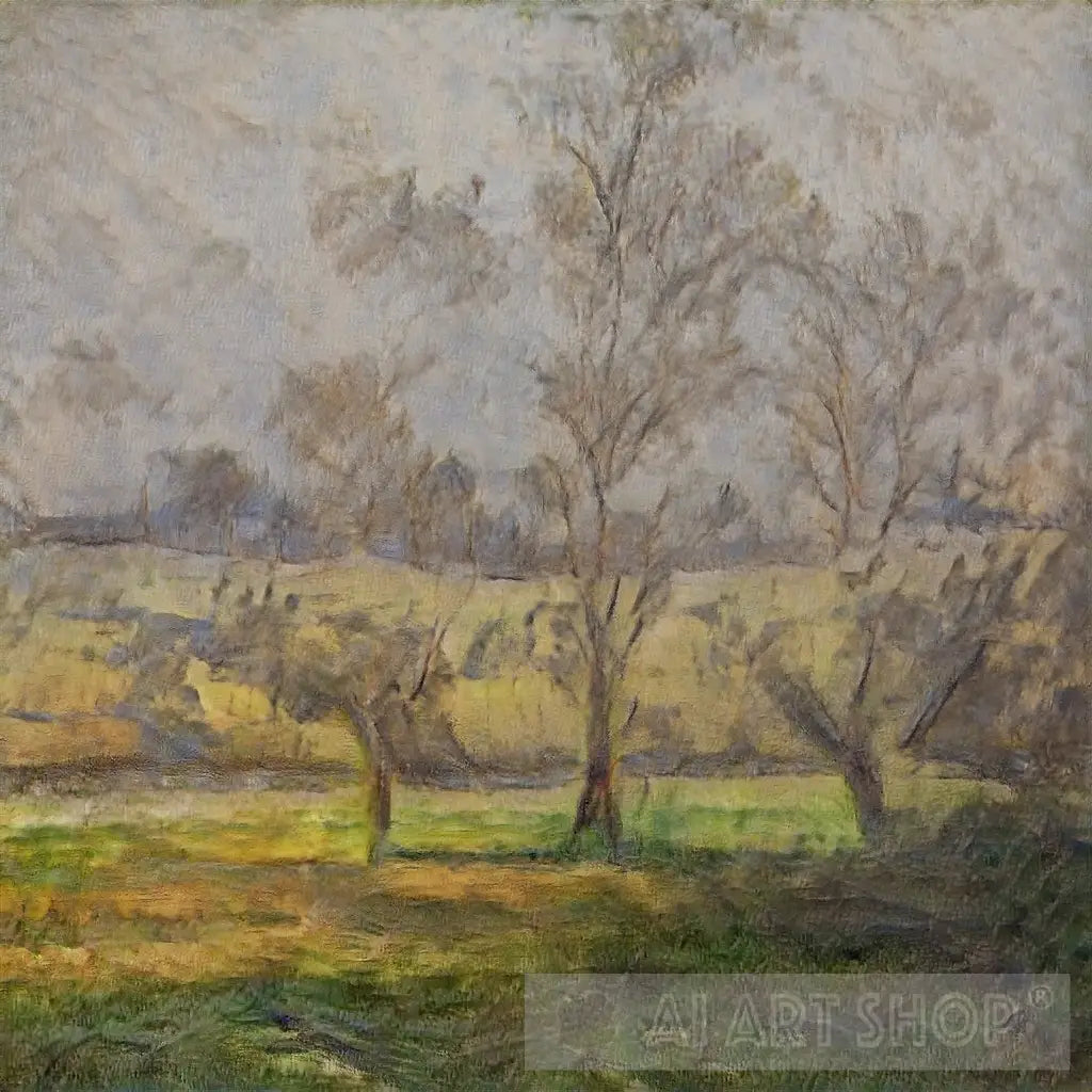 Fading Trees - AI Art Shop