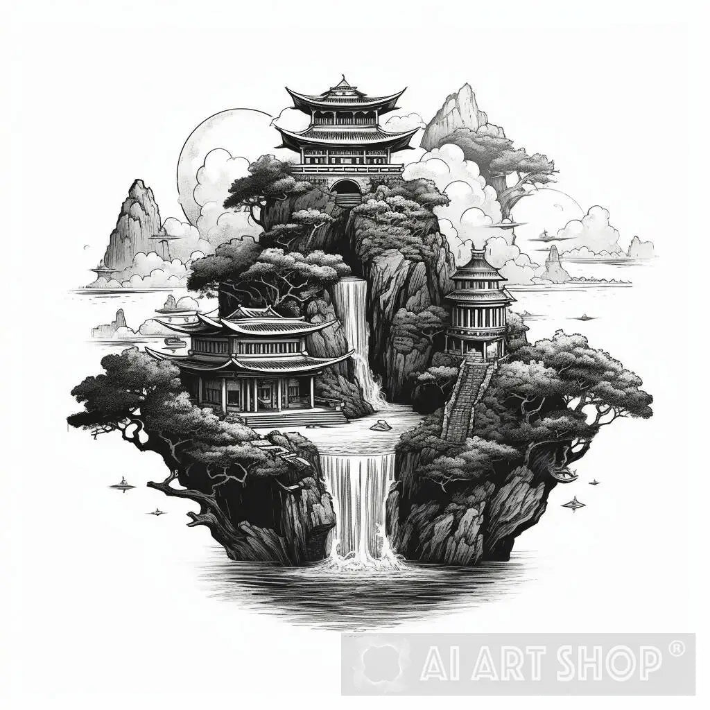 Floating Island Temple