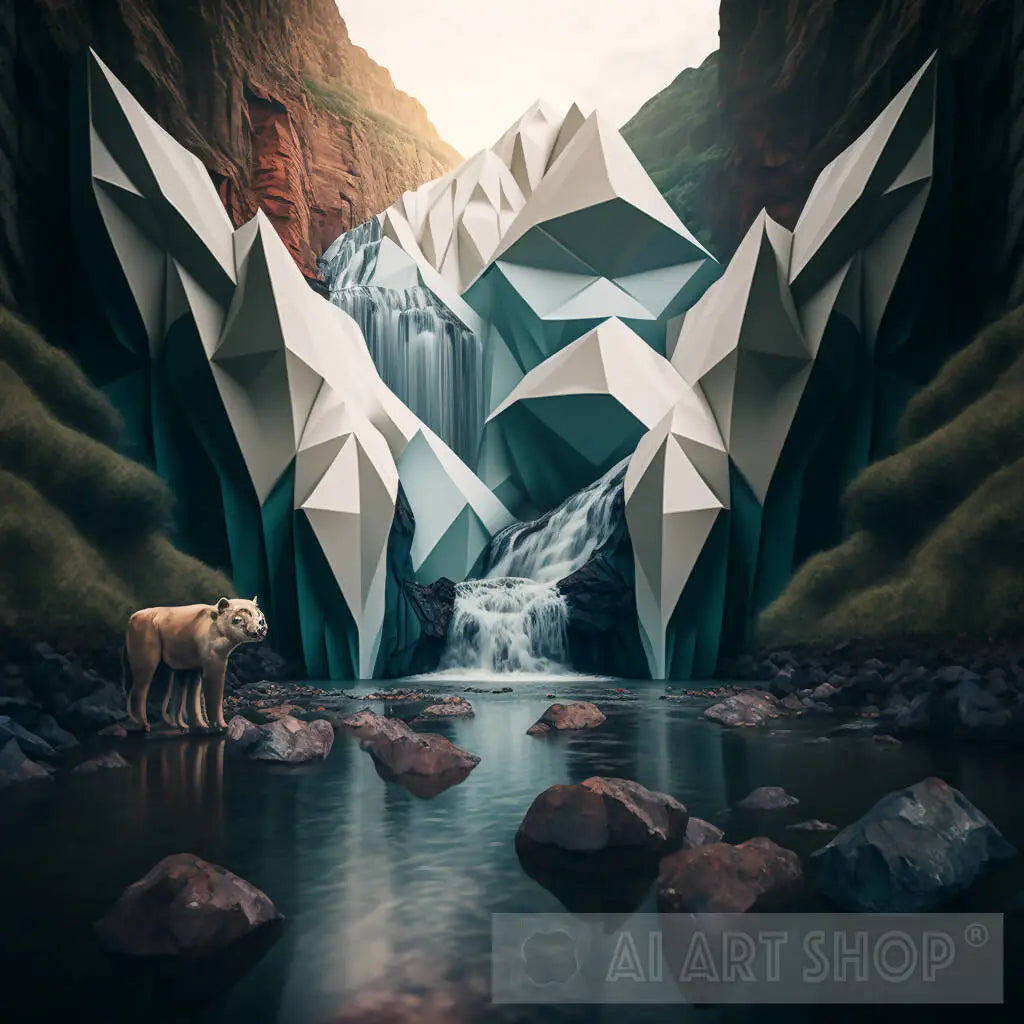 Geometric Waterfall