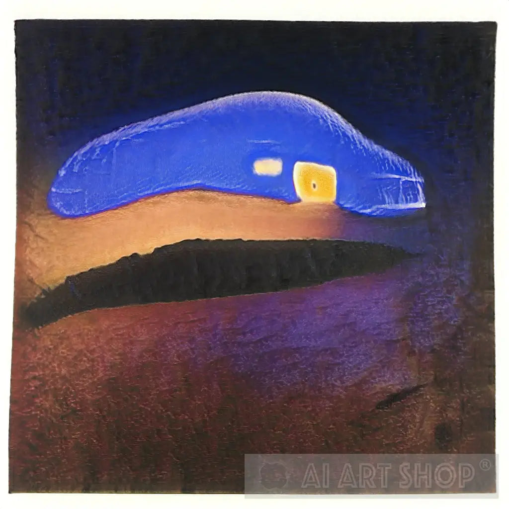 Living on Mars - AI Art Shop