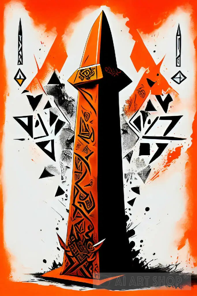 Obelisk, structures, runes