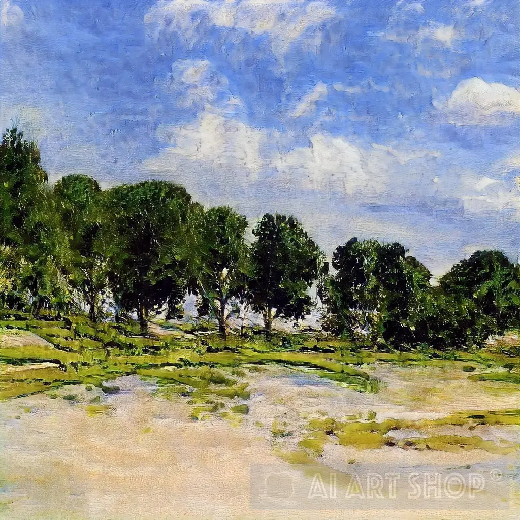 Plain Landscape - AI Art Shop