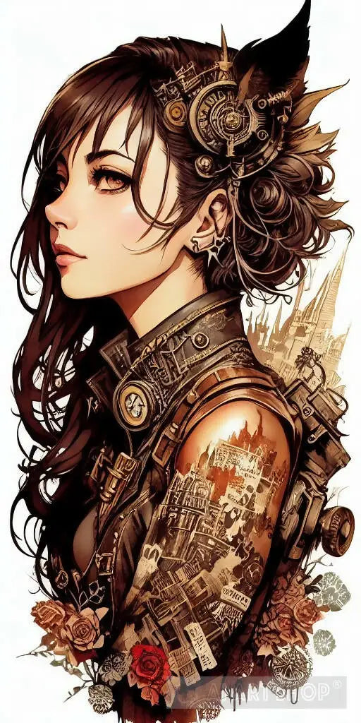 Retro Cyberpunk Girl