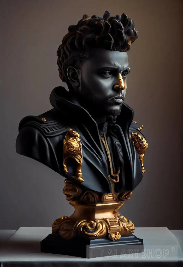 Sculpture of The Weeknd