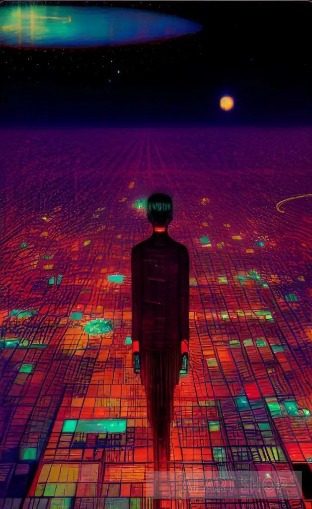 Singularity as imagined by AI