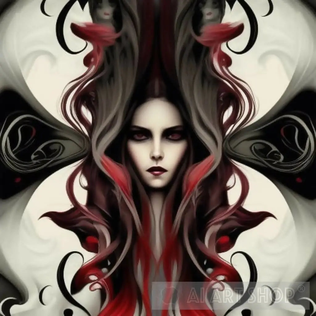 Vampire Queen Ai Generated Image