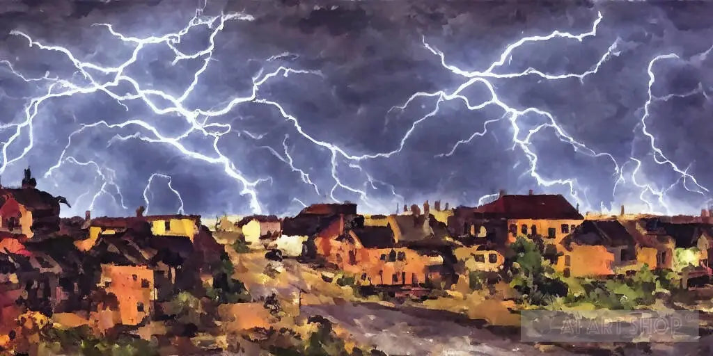 Village under static